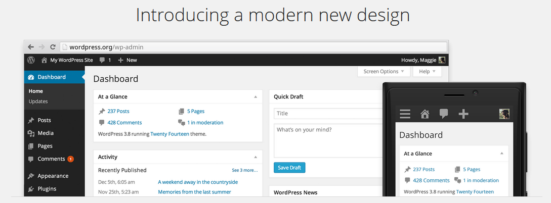 WordPress_3.8_-_New_Modern_Theme | LoriLynn Smith