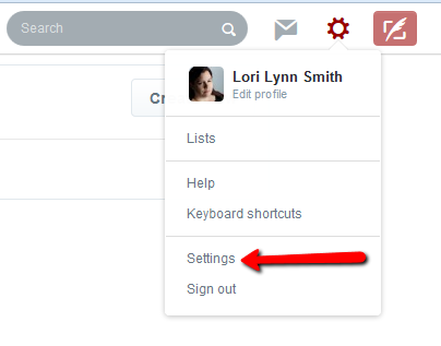 Twitter_settings | LoriLynn Smith