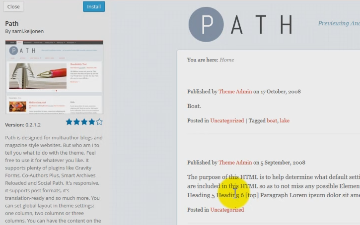 preview install | LoriLynn Smith