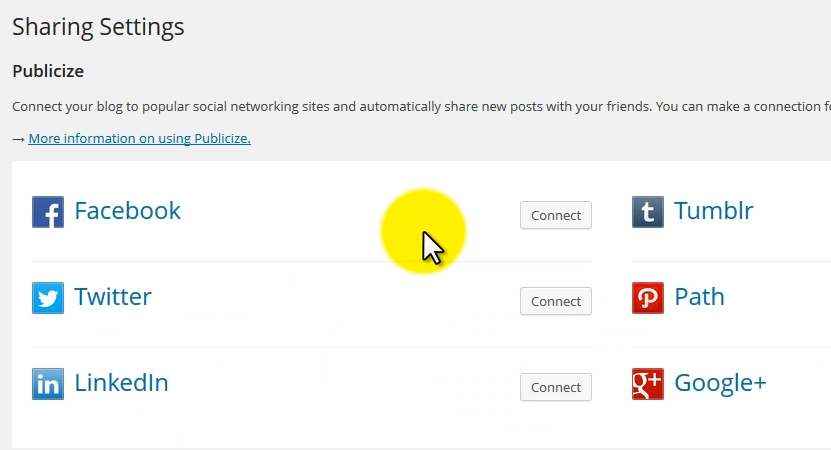 share settings | LoriLynn Smith